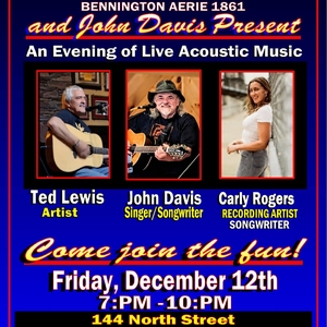 Free Carly Rogers Hoosick Falls Tickets, Sand Bar Dec 12, 2025 ...