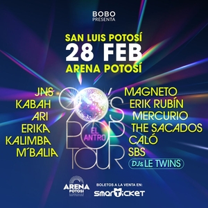 Karten für 90'S POP TOUR EL ANTRO in San Luis Potosí, Arena Potosí 28 ...