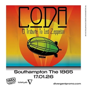 CODA - a tribute to Led Zeppelin Southampton Entradas, The 1865 17 de ...