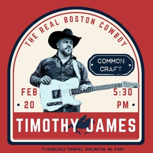 Timothy James Burlington Tickets, Common Craft Feb 20, 2026 | Bandsintown
