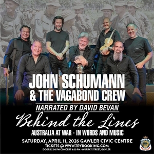 John Schumann & The Vagabond Crew Gawler Tickets, Gawler Civic Centre ...